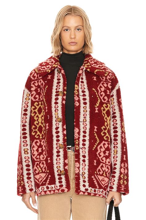 Mother The Warm Fuzzy Jacket In Snug As A Bug In A Rug Revolve