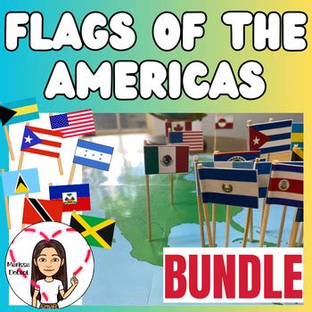 Flags Of The Americas Pin Flags By Marissa Debrot Tpt