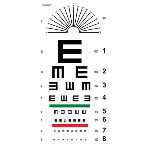 Cartulina Para Examen Y Evaluación De La Vista Analfabeta Doctor Equipamiento Equipamiento Y