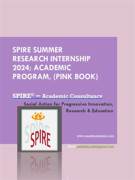 Spire Internship Program Pdf Data Institutional Review Board