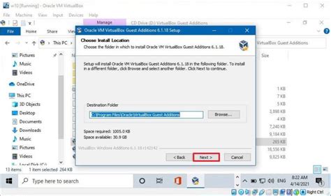 How To Install Guest Additions For Windows 10 On Virtualbox Pureinfotech