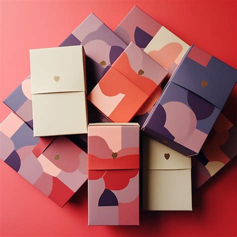 Premium Ai Image Abstract Background Boxes