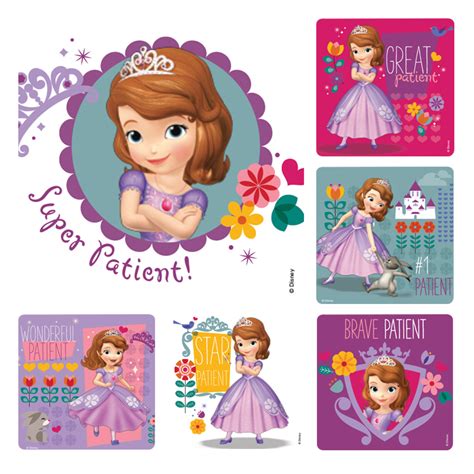 Sofia The First Medical Stickers