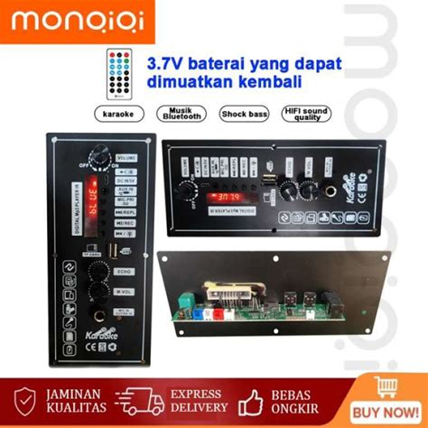 Jual 3 7v Amplifier Papan Modul Bluetooth Square Dance Speaker Mendukung Di Seller Circlet