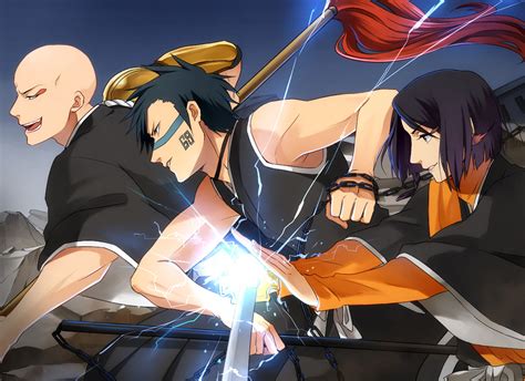 Yukin Es Ayasegawa Yumichika Hisagi Shuuhei Madarame Ikkaku