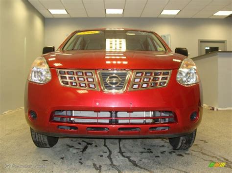 2010 Venom Red Nissan Rogue S Awd 360 Value Package 52598788 Photo 3