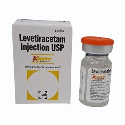 100mg Keppra Levetiracetam Injection Strength 100 Mg 4 Ml At ₹ 90