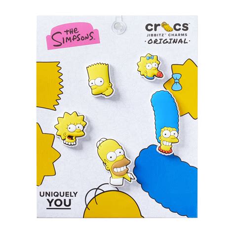 The Simpsons 5 Pack Jibbitz Shopwss