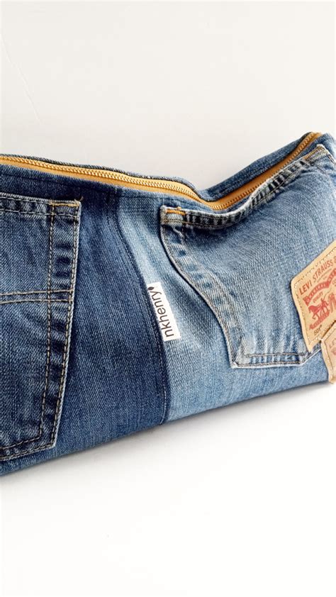 Patchwork Levidenim Clutch