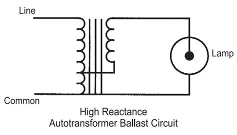 High Reactance Autotransformer Ballast Circuit Diagram
