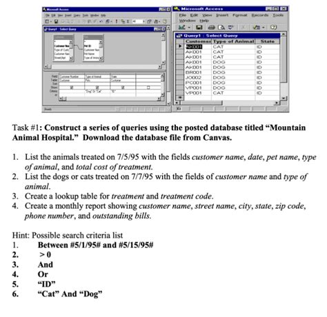 Solved Task 1 Construct A Series Of Queries Using The
