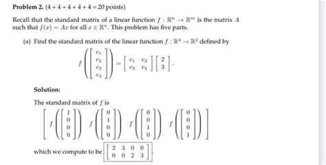 Solved Problem 24444420 Points Recall That The