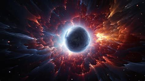 Premium Photo A Supernova A Stellar Explosion