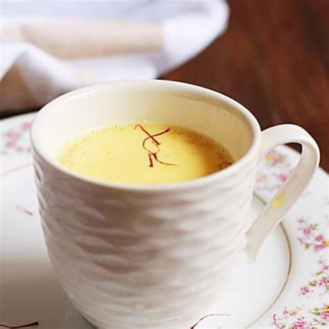 Saffron Milk Recipe How To Make Saffron Milk Indian Kesar Milk
