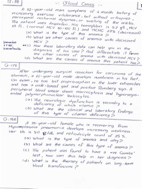 Neuro And Blood Cases Internal Medicine Pdf