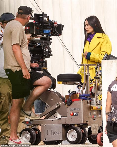 Demi Moore Films New Horror Movie The Substance In The South Of France