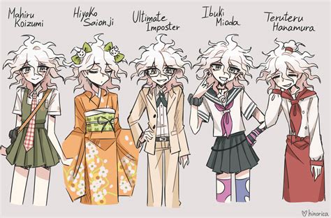 1nagito In Every Danganronpa 2 Characters Costume By Hinorica On