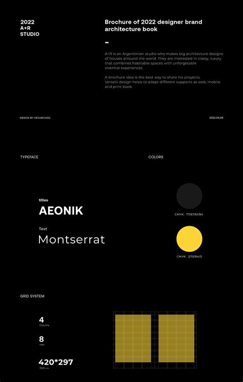 Architecture Brochure Design On Behance