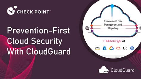 Prevention First Cloud Security With Check Point Cloudguard Youtube