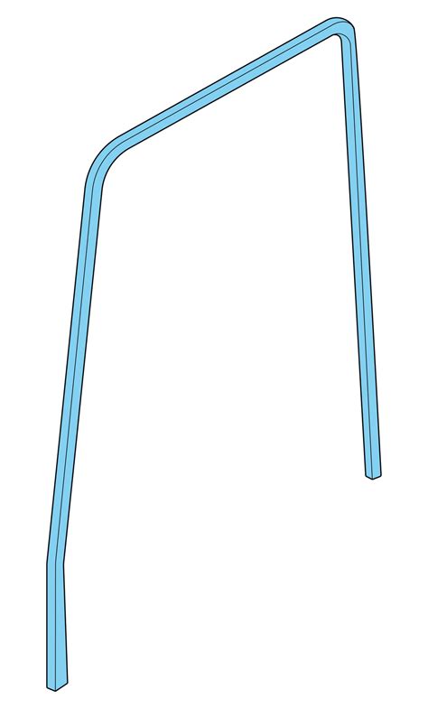 Cessna 182 Door Windlace Assembly Quality Foam Core Seal