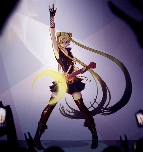 Sailor Moon Metal Sailor Moon Emo Sailor Moon Vocaloid Punk Sailor Moon