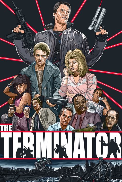 Terminator 1984 Poster Post Soc The Terminator 12 Sheet Hungarian
