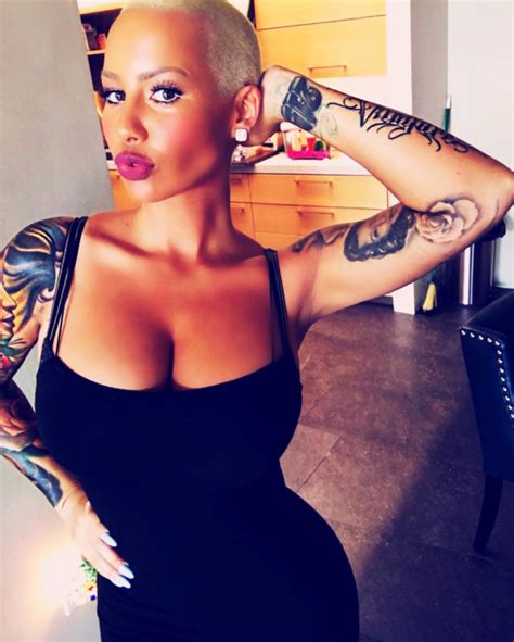 Amber Roses Most Revealing Selfies Entertainment Tonight