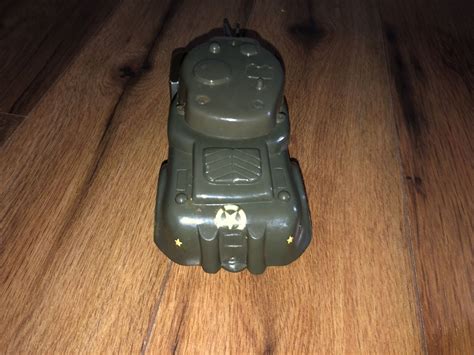 Read Vtg Triang Minic Series Ii Armoured Car Army Toy Clockwork