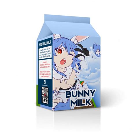 Jual Papercraft Kotak Susu Usada Pekora Hololive Bunny Milk Kota