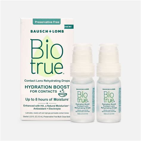 Fsa Eligible Bausch Lomb Biotrue Hydration Boost Contact Lens Drops