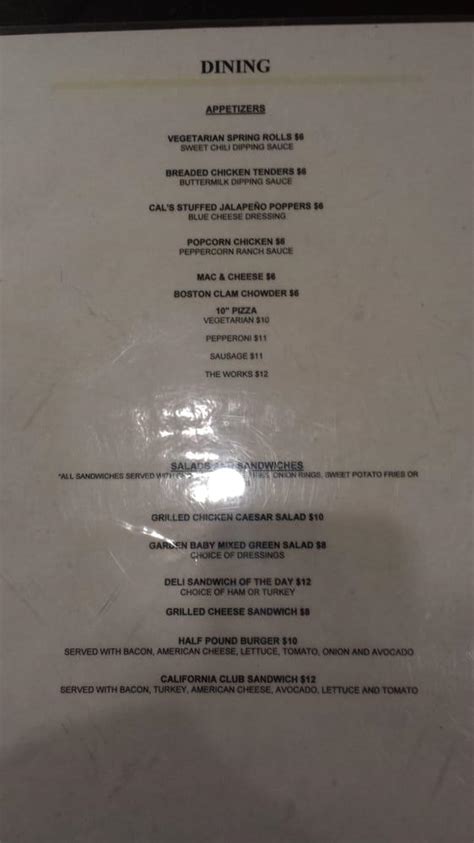 Menu At Trinity Restaurant San Gabriel