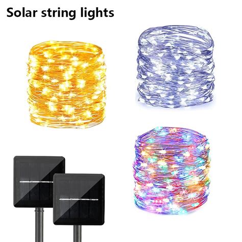 Led Solar String Lights Waterproof Outdoor Festoon Vicedeal