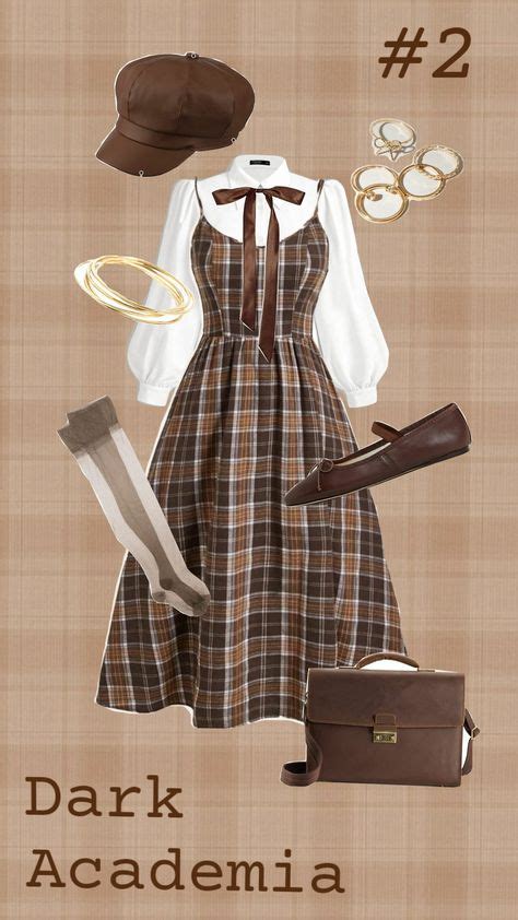Dark Academia Dti Outfit Non Vip