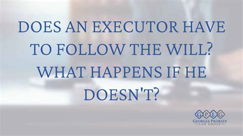 What Happens If A Will Is Not Followed Can It Be Ignored