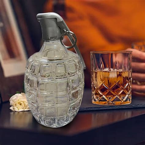 Hand Grenade Whiskey Bottle 2025 Military Handgrenade