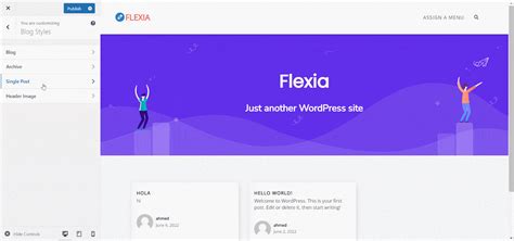 How To Set Up Advanced Blog Page In Flexia Flexia