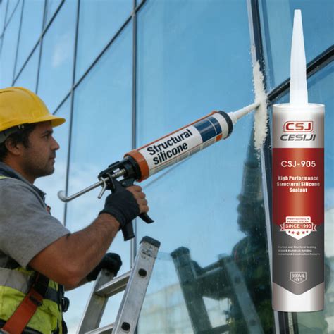 Structural Silicone Sealant For Safe And Strong Bonding In Industrial