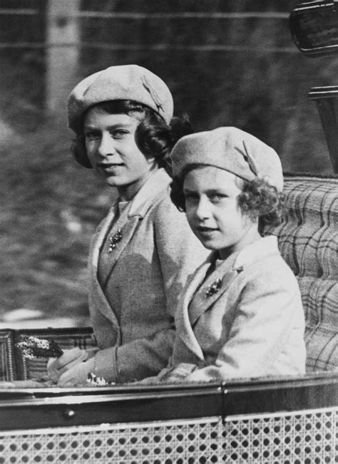 Princess Margaret And Elizabeth Young