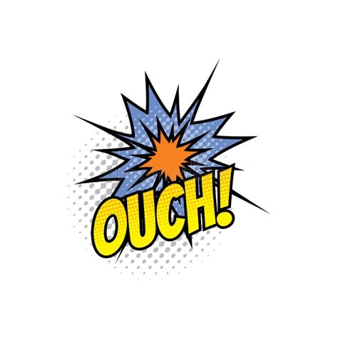 Ouch Stock Illustrations 848 Ouch Stock Illustrations Vectors