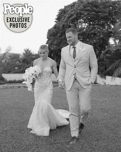 See All The Photos From Jj Watt And Kealia Ohais Wedding