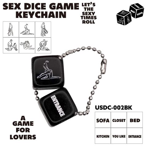 The General Store Sex Dice Keychain セックスダイス キーホルダー Usa General Store