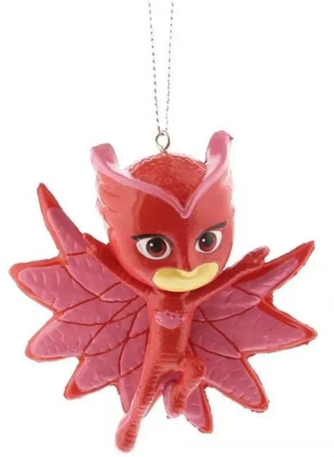 Pj Masks Pink Owlette Christmas Ornament By Kurt Adler Brand New Ebay