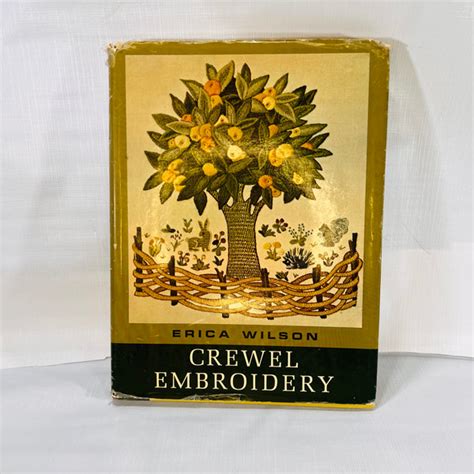 Crewel Embroidery By Erica Wilson 1962 Charles Scribners Sons Reading Vintage