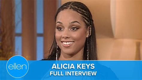 Alicia Keys First Interview On The Ellen Show Season 1 The Global