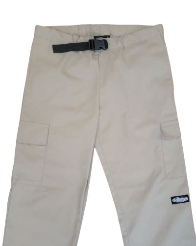 Modrobes Adult Cargo Pants Beige Unisex Mercury Shoes