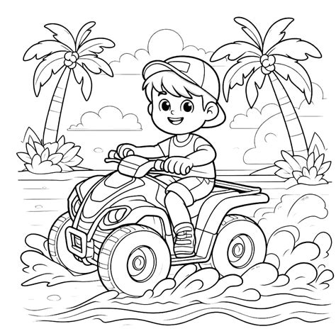 Quad Ausmalbilder Malvorlagen Quad Zum Ausdrucken