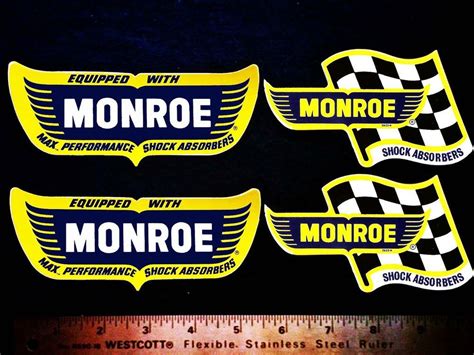 Monroe Shocks Logo At David Greenfield Blog