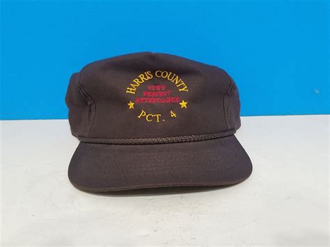 1999 Harris County Texas Precinct 4 Vintage Snapback Gem