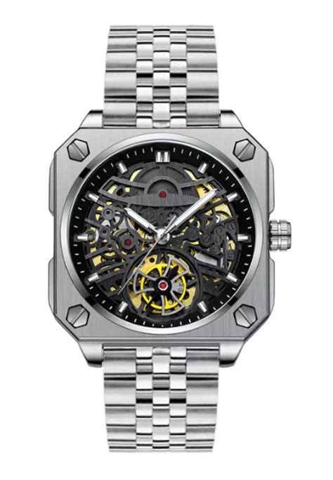 Buy Eglantine Volcano Automatic Steel Watch With Steel Bracelet 2025 Online Zalora Philippines