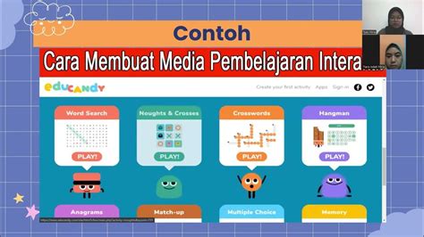 Media Pembelajaran Interaktif Menggunakan Educandy Youtube